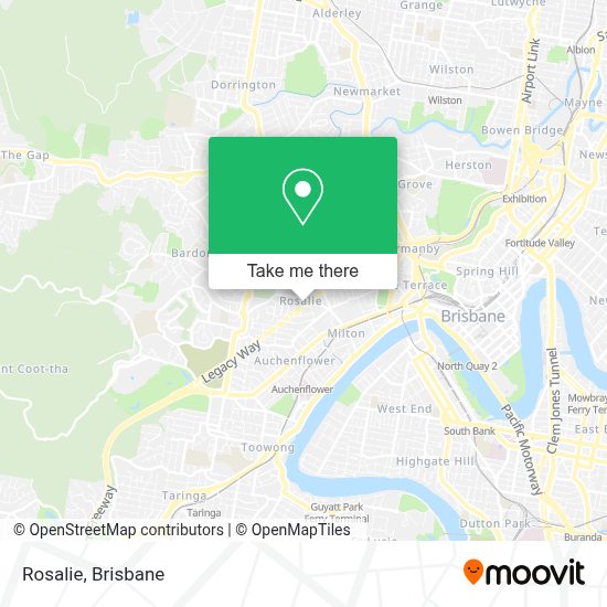 How to Get to Rosalie in Paddington by Bus or Train?