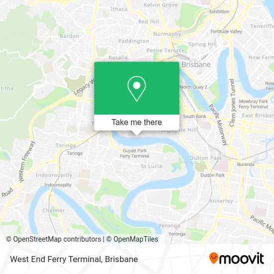 How to Get to West End Ferry Terminal by Bus or Train?