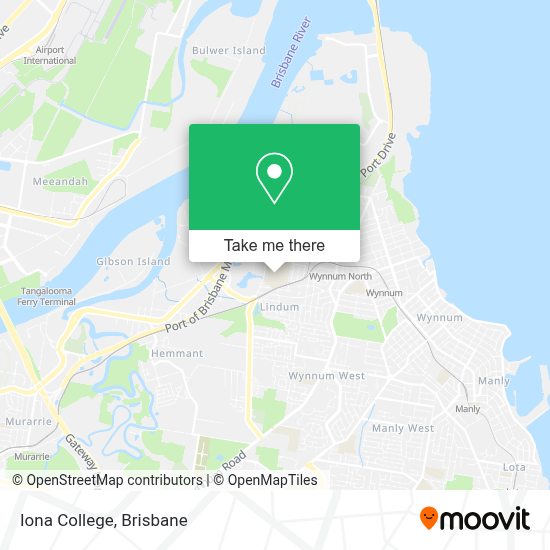 How to Get to Iona College in Wynnum West by Bus or Train?