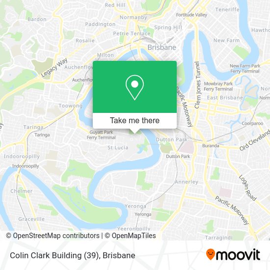 How to get to Colin Clark Building (39) in St Lucia by bus or train?