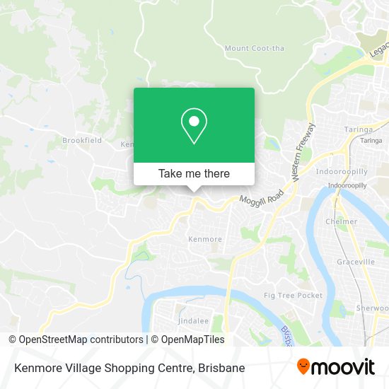 How to Get to Kenmore Village Shopping Centre in Kenmore Hills by Bus?