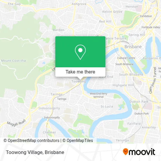 How to Get to Toowong Village by Bus, Train or Ferry?
