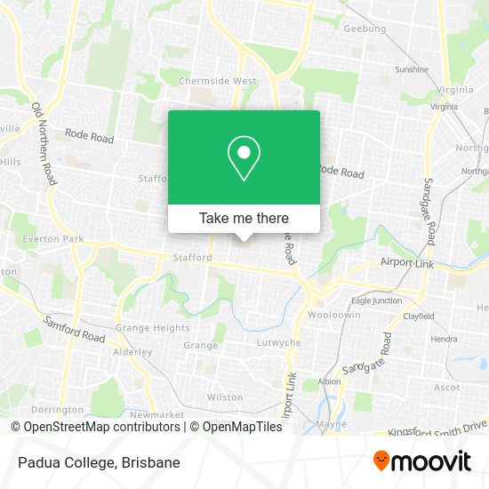 How to Get to Padua College in Kedron by Bus or Train?