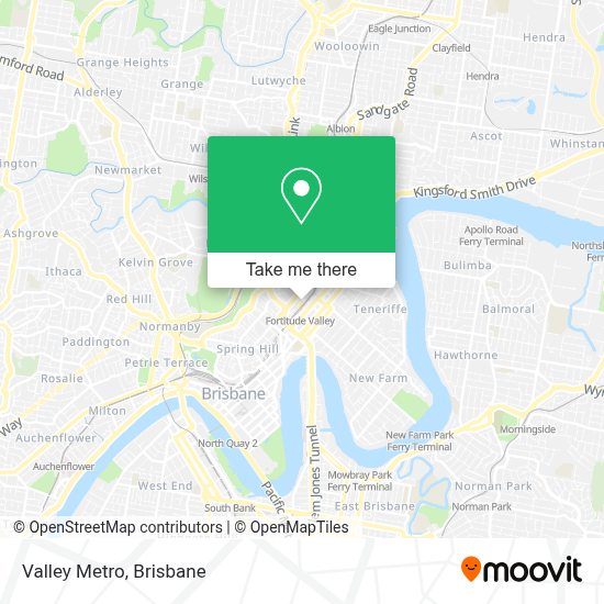 How to Get to Valley Metro in Fortitude Valley by Bus or Train?