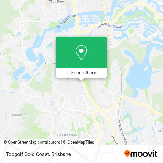 How to Get to Topgolf Gold Coast in Oxenford by Bus, Light Rail or Train?