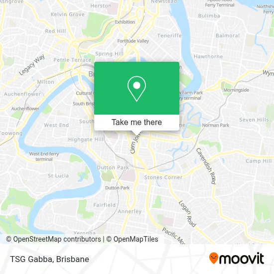 How to Get to TSG Gabba in Woolloongabba by Bus or Train?