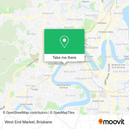 How to Get to West End Market by Bus or Train?