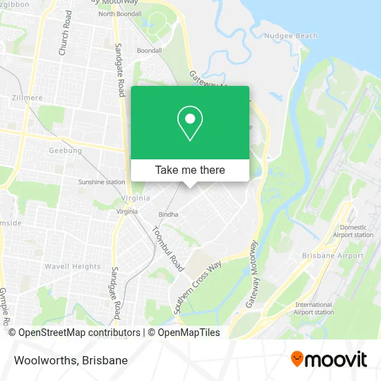How to Get to Woolworths in Banyo by Bus or Train?
