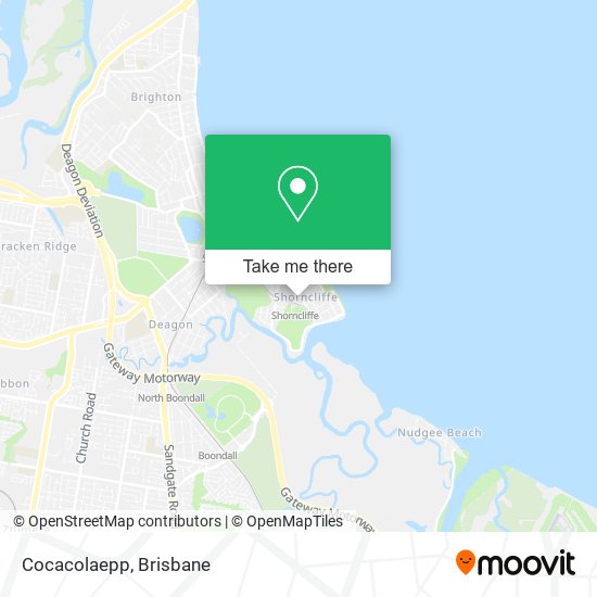 How to get to Cocacolaepp in Shorncliffe by Train or Bus?