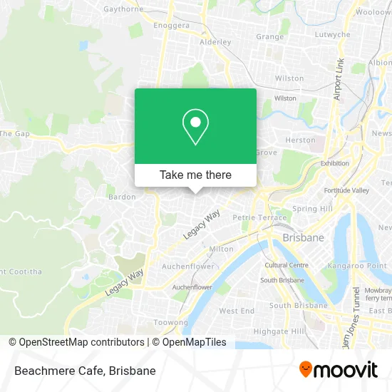 How to Get to Beachmere Cafe in Paddington by Bus or Train?