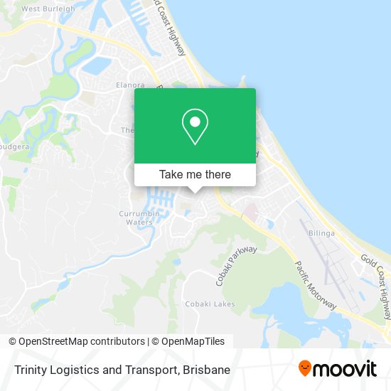 How to get to Trinity Logistics and Transport in Currumbin Waters by bus?