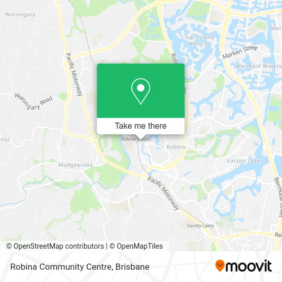 How to Get to Robina Community Centre by Bus, Train or Light Rail?