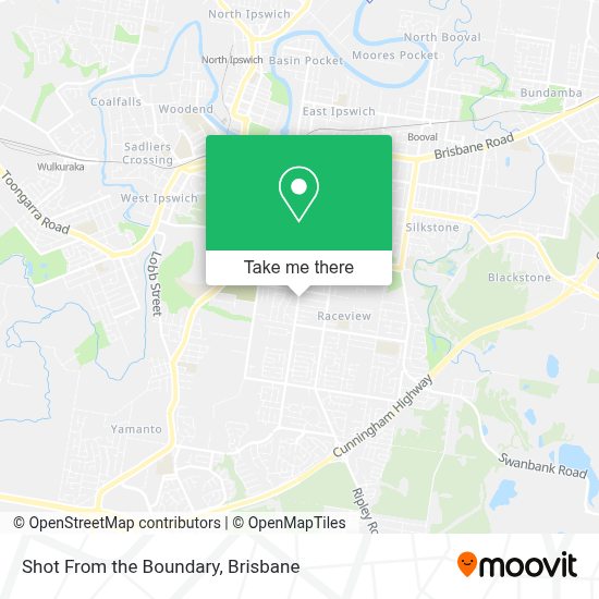How to Get to Shot From the Boundary in Raceview by Bus or Train?
