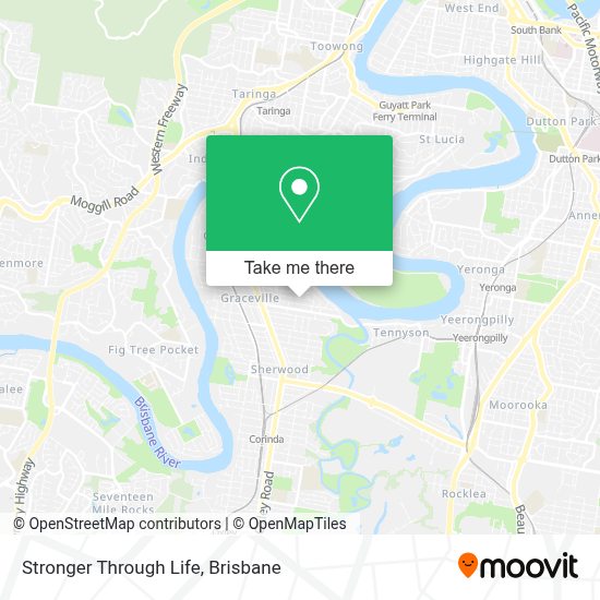 How to get to Stronger Through Life in Graceville by bus or train?