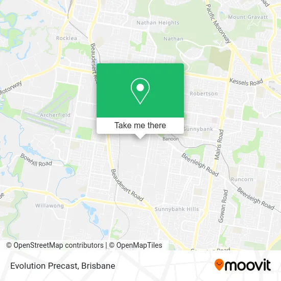 How to Get to Evolution Precast in Acacia Ridge by Bus or Train?