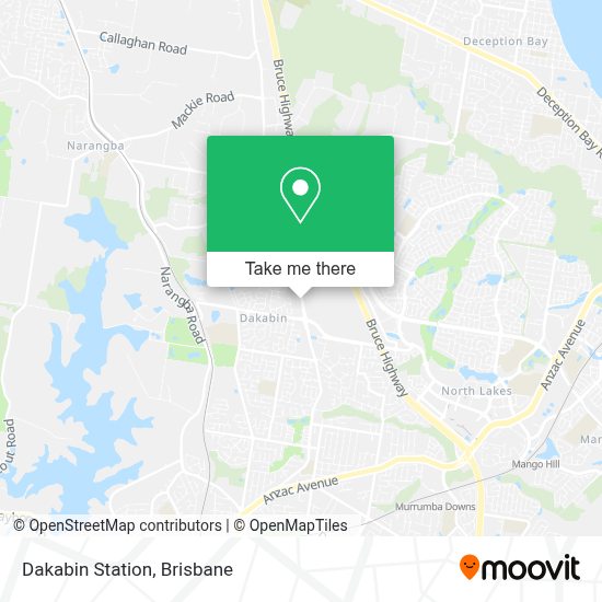 How to get to Dakabin Station by bus or train?