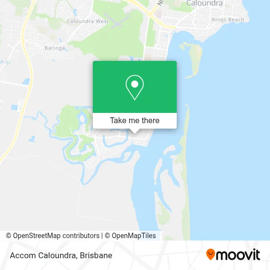 How to Get to Accom Caloundra in Golden Beach by Bus or Train?