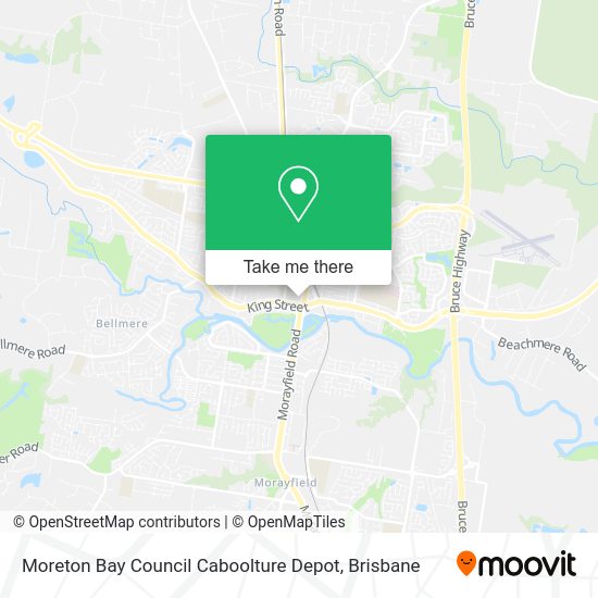 How to Get to Moreton Bay Council Caboolture Depot by Bus or Train?