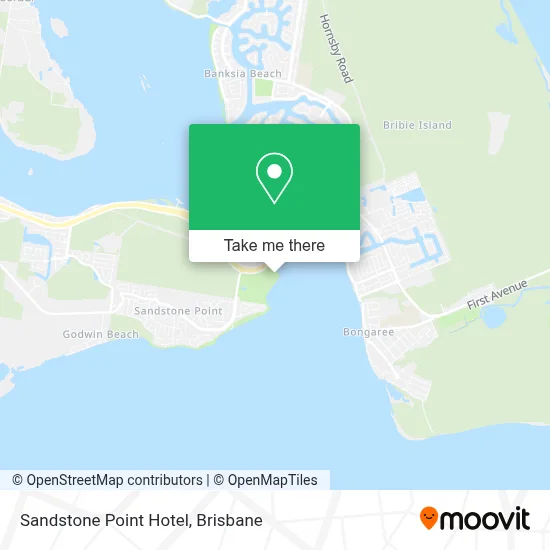 How to Get to Sandstone Point Hotel in Brisbane by Bus?