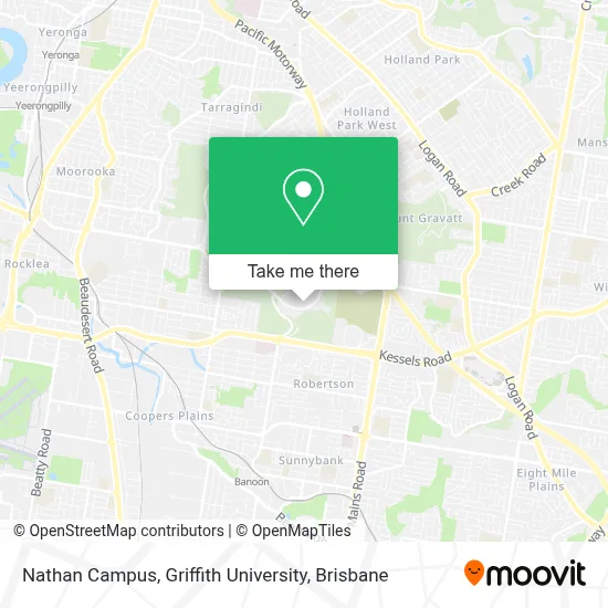 How to Get to Nathan Campus, Griffith University by Bus or Train?