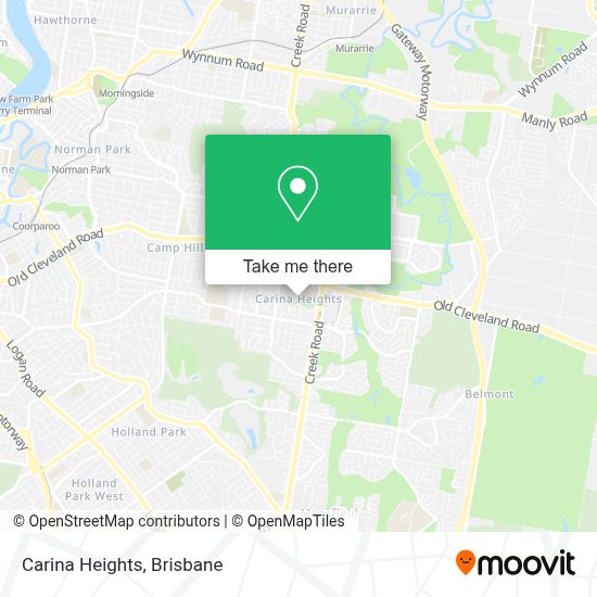 How to Get to Carina Heights by Bus or Train?