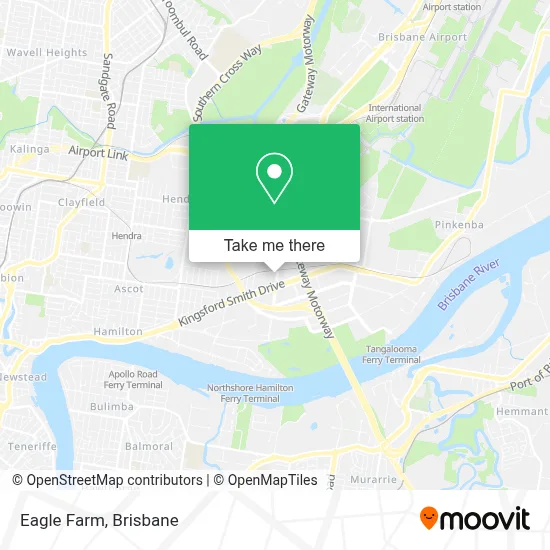 How to Get to Eagle Farm by Bus or Train?