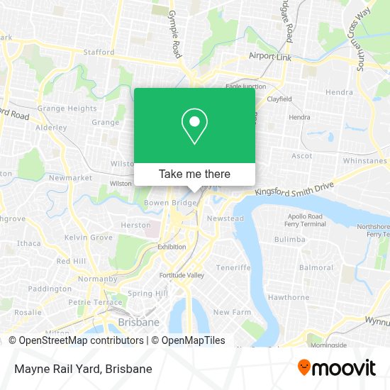 How to Get to Mayne Rail Yard in Bowen Hills by Bus or Train?