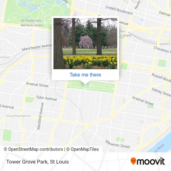 How to Get to Tower Grove Park in St. Louis by Bus or Metro?
