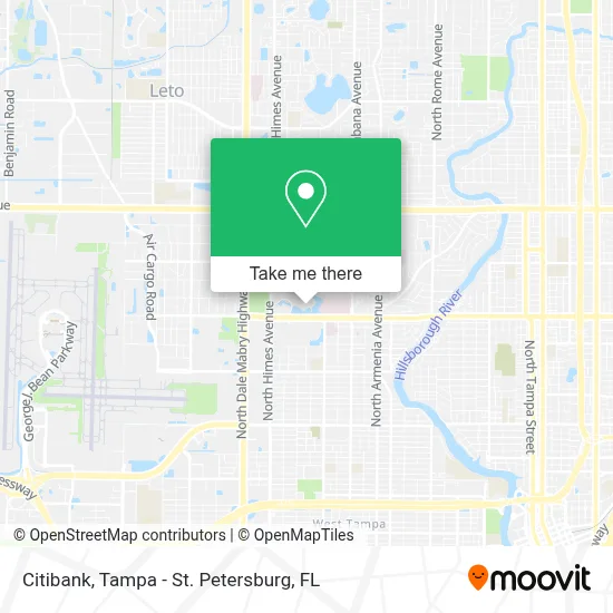 How to Get to Citibank in Tampa by Bus?