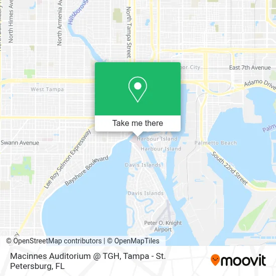 How to Get to Macinnes Auditorium @ TGH in Tampa by Bus?