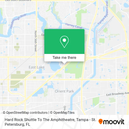 How to Get to Hard Rock Shuttle To The Amphitheatre in East Lake-Orient ...
