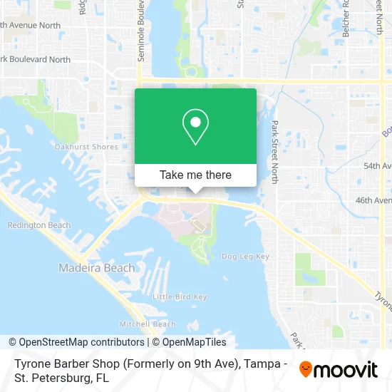 How to Get to Tyrone Barber Shop (Formerly on 9th Ave) in Seminole by Bus?