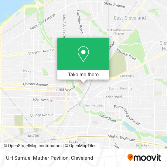 How to Get to UH Samuel Mather Pavilion in Cleveland by Bus, Light Rail ...