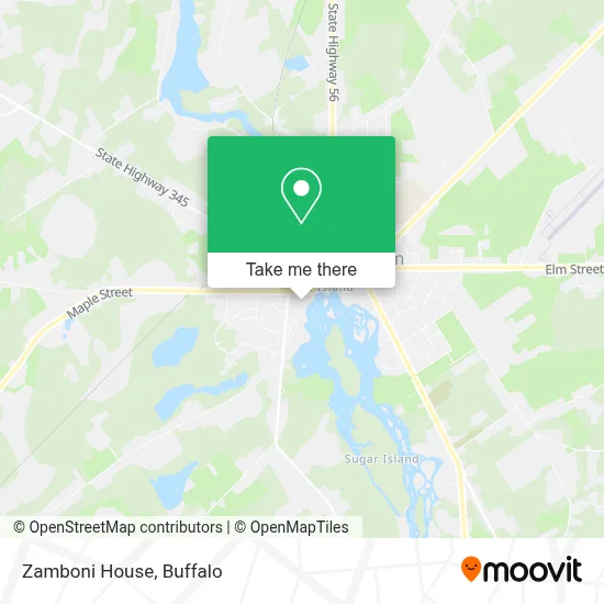 ¿Cómo llegar a Zamboni House en Buffalo en autobús?