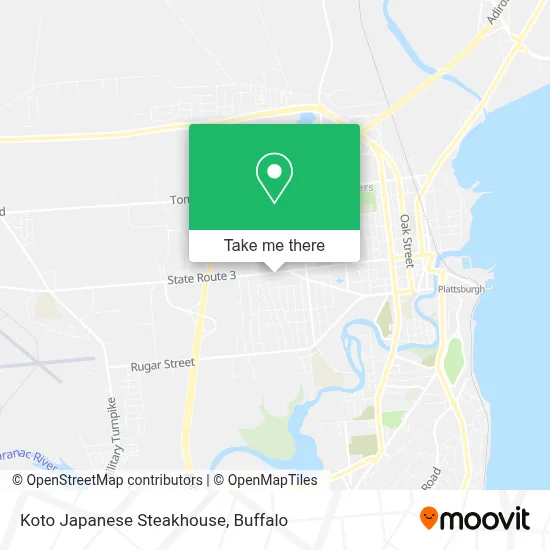 How to get to Koto Japanese Steakhouse with public transit?
