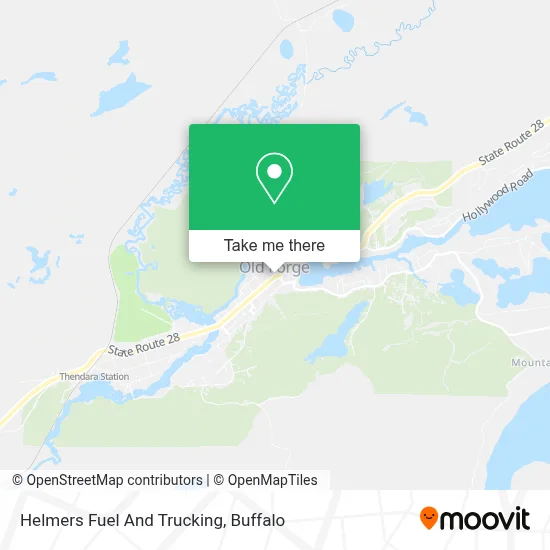 How to get to Helmers Fuel And Trucking with public transit?