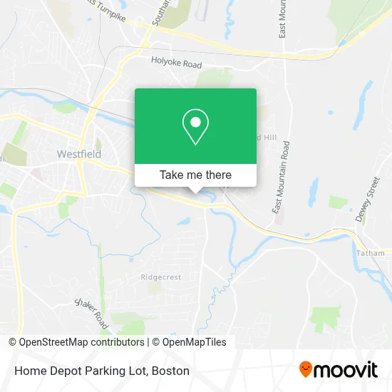 How to Get to Home Depot Parking Lot in Boston by Bus?