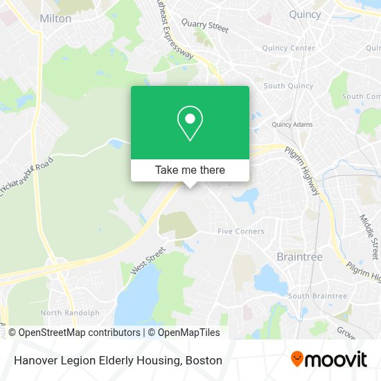¿Cómo llegar a Hanover Legion Elderly Housing en Braintree Town en ...