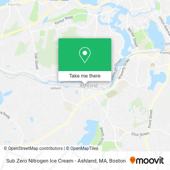 How to Get to Sub Zero Nitrogen Ice Cream - Ashland, MA in Boston by ...
