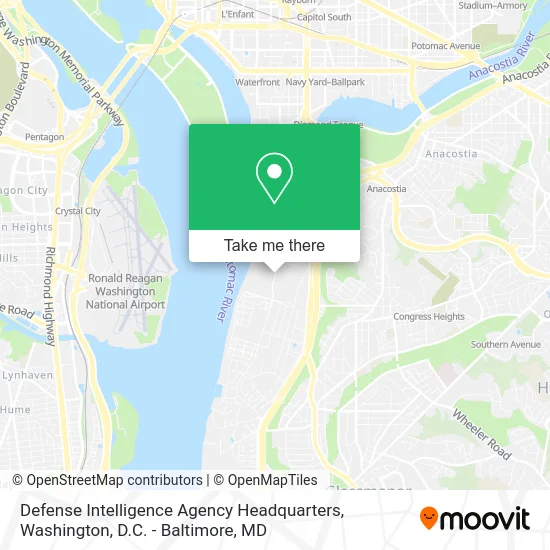 How to Get to Defense Intelligence Agency Headquarters in Washington by ...
