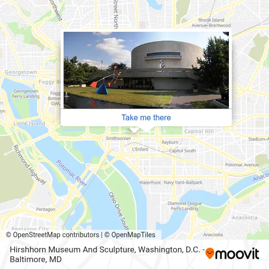 How to Get to Hirshhorn Museum And Sculpture in Washington by Bus ...