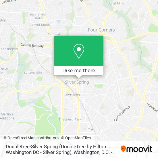 How to Get to Doubletree-Silver Spring (DoubleTree by Hilton Washington ...