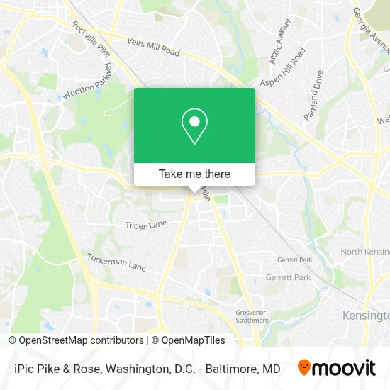 How to Get to iPic Pike & Rose in Montgomery County by Bus, Metro or Train?