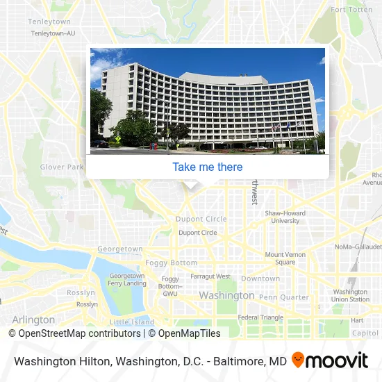 How to Get to Washington Hilton by Bus or Metro?