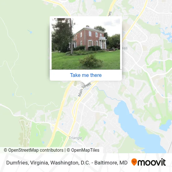 How to Get to Dumfries, Virginia in Prince William County by Bus?