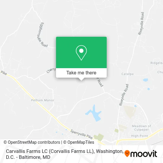 How to get to Carvallis Farms LC (Corvallis Farms LL) with public transit?