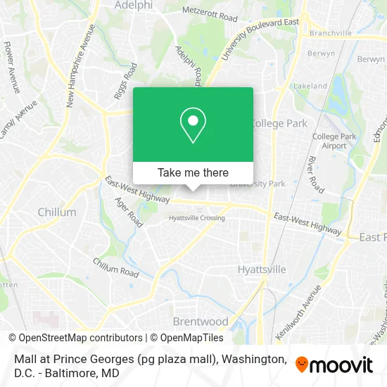 How to Get to Mall at Prince Georges (pg plaza mall) in Prince George's ...