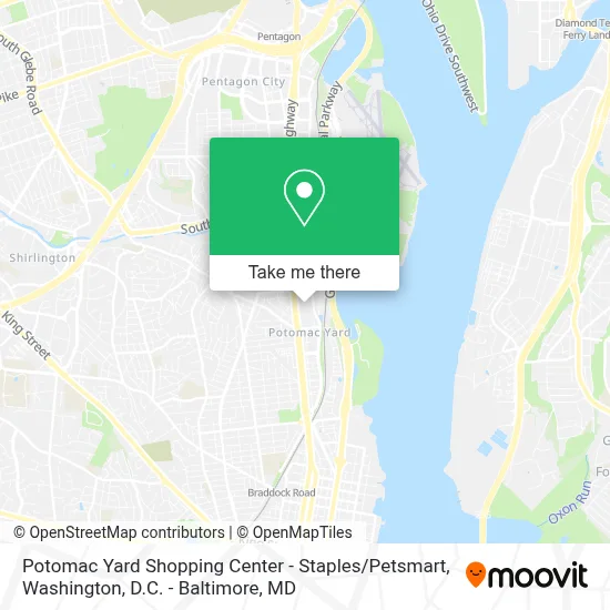 How to Get to Potomac Yard Shopping Center - Staples / Petsmart in ...