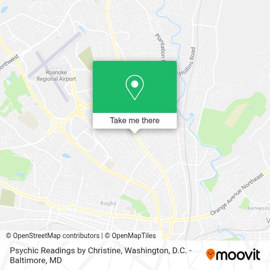 ¿Cómo llegar a Psychic Readings by Christine en Roanoke en autobús o tren?