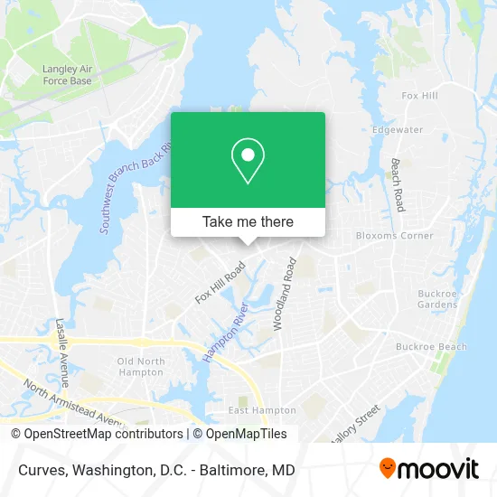 How to Get to Curves in Hampton by Bus?